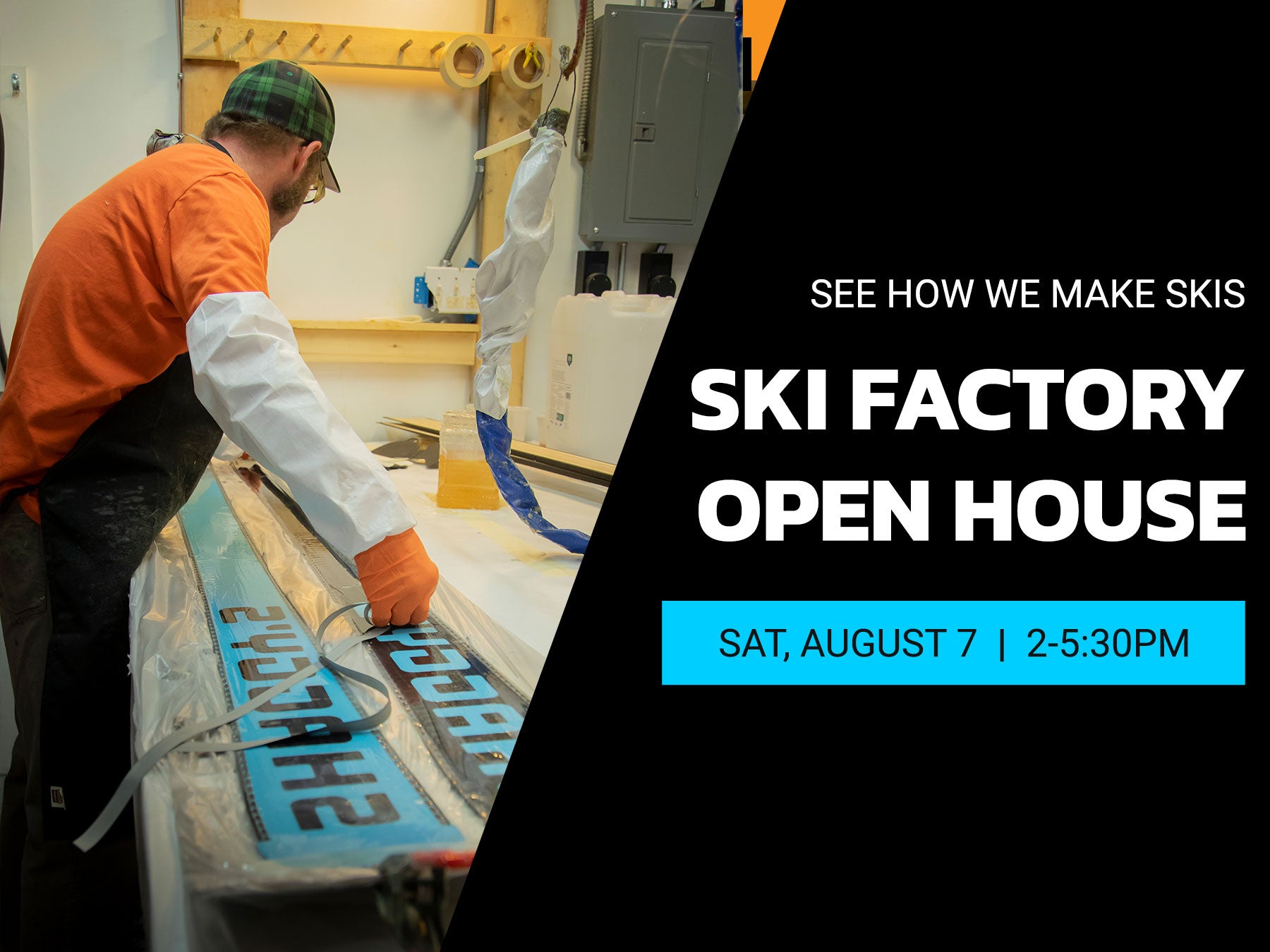 Ski Factory Open House - 8/7/21 – Shaggy's Copper Country Skis