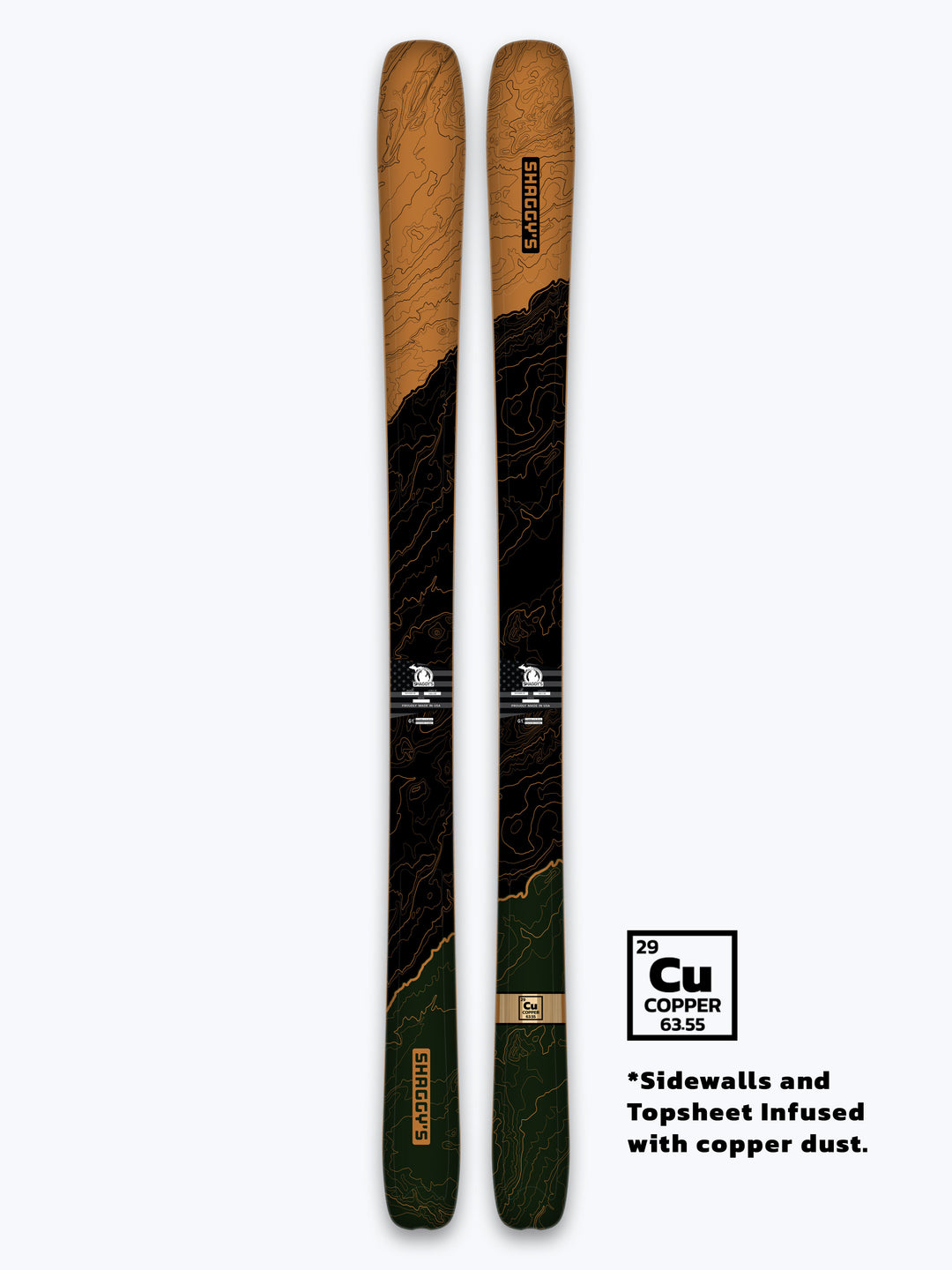 Copper Infused Skis – Shaggy's Copper Country Skis