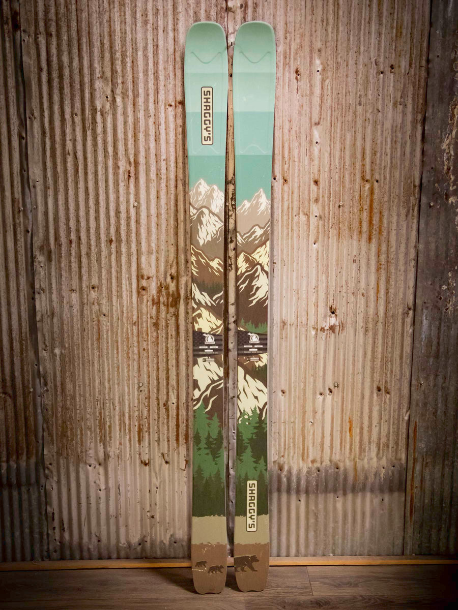 Mohawk 98 - 180 cm (Pre-Built) Forest Scene – Shaggy's Copper Country Skis